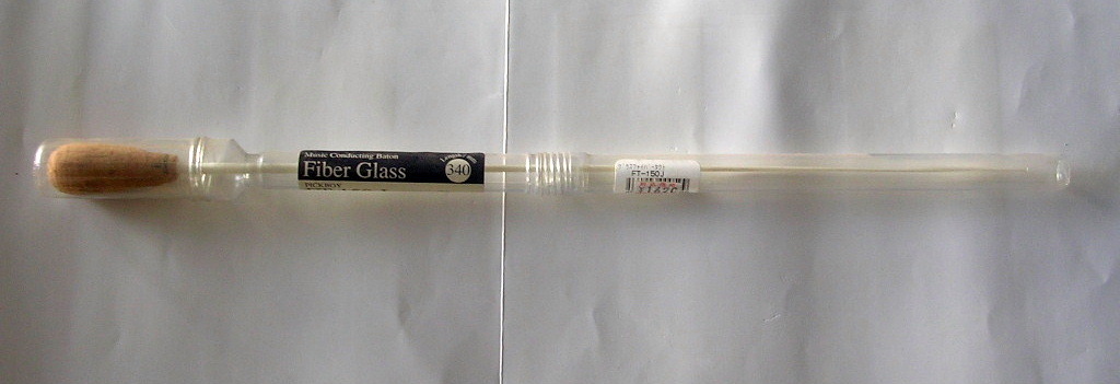 【未使用】【指揮棒】Music Conducting Baton Fiber Glass 340mm PICKBOY FT-150J ：ピック ...