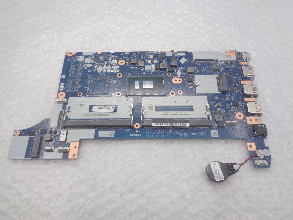 【傷や汚れあり】Lenovo ThinkPad E480 など用 マザーボード NM-B421 CPU:i5-7200U SR342内蔵 中古 ...