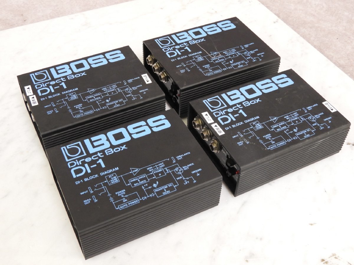 【傷や汚れあり】☆ BOSS Direct Box Dl-1 ダイレクトボックス 4点セット ☆中古☆の落札情報詳細 - ヤフオク落札価格検索 ...