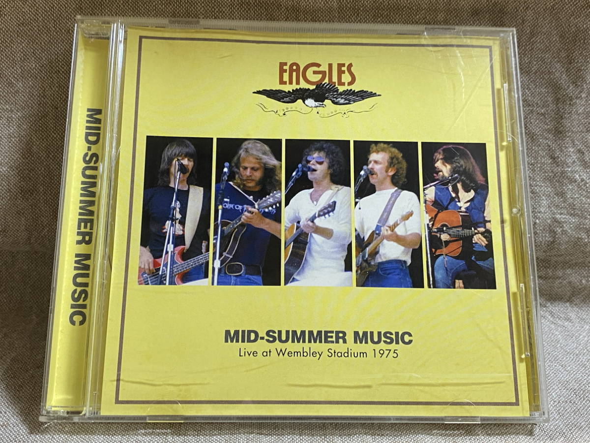 【やや傷や汚れあり】EAGLES - MID-SUMMER MUSIC 1975 LIVE AT WEMBLEY STADIUM LONDON ...