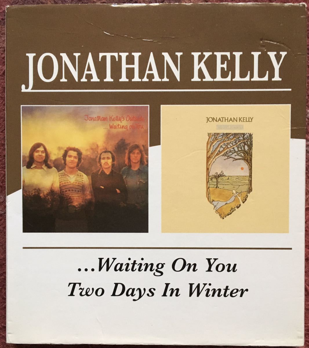 【やや傷や汚れあり】Jonathan Kelly[Waiting on You/Two Days in Winter]アイリッシュ ...