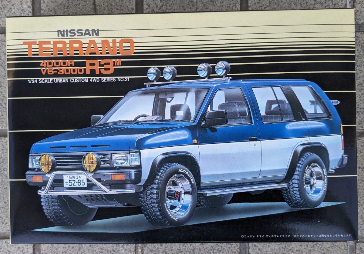【未使用】アオシマ文化教材社 1/24 アーバンカスタム 4WD シリーズ No.21 ニッサン テラノ 4ドア V6-3000 R3Mの落札情報詳細 - ヤフオク落札価格検索 オークフリー