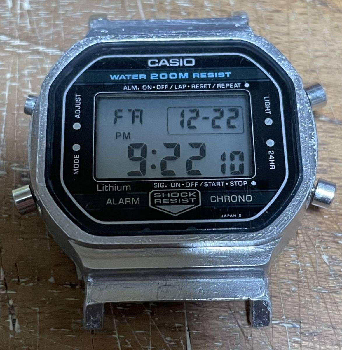 【全体的に状態が悪い】CASIO G-SHOCK DW-5200C ベルトベゼル無しの落札情報詳細 - ヤフオク落札価格検索 オークフリー