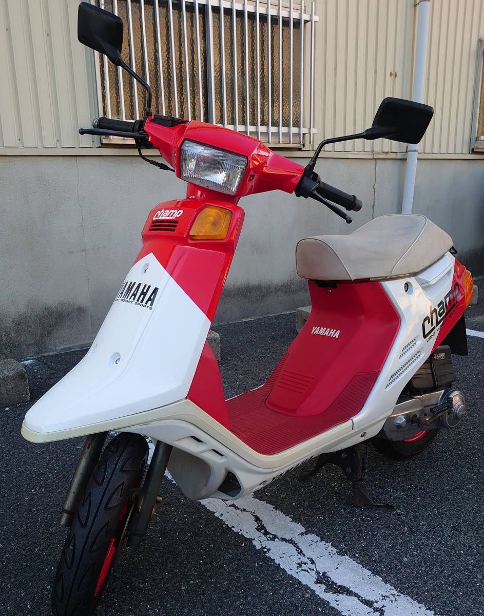 【傷や汚れあり】ヤマハ チャンプRS 2NA マルボロ 旧原付 ジョグ JOG チャンプ champ Dio DJ-1 Gダッシュ ハイR アドレス タクト ペリカン 27V 2JAの落札情報 ...