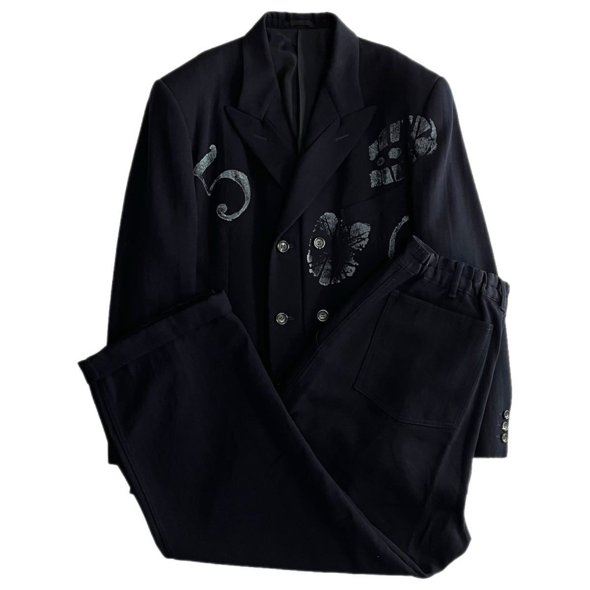 【目立った傷や汚れなし】95AW セットアップ スーツ comme des garcons homme plus ギャルソン オム プリュス ...