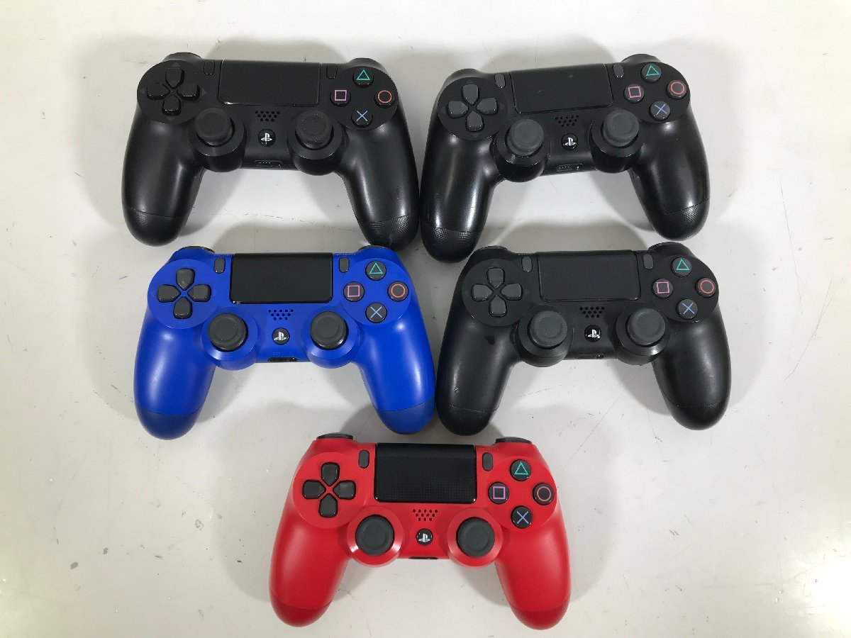 【全体的に状態が悪い】SONY ソニー PS4 プレイステーション 4 コントローラー デュアルショック CUH-ZCT1J CUH-ZCT2J ブラック ブルー 他 セット ジャンクの落札 ...