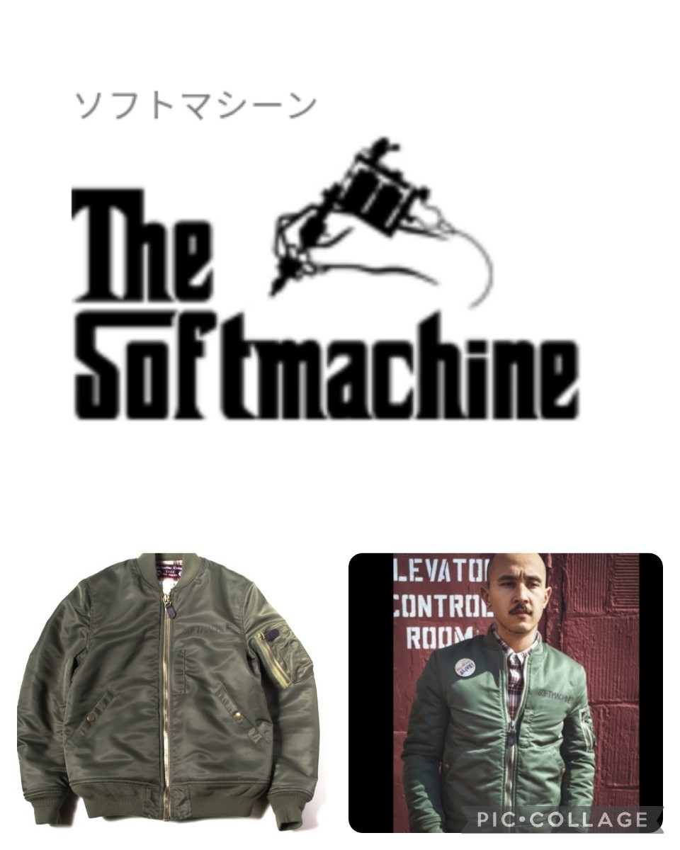 【目立った傷や汚れなし】【定価5万円】ソフトマシーン Softmachine MA-1フライトジャケット ロゴの落札情報詳細 - ヤフオク落札価格検索 オークフリー