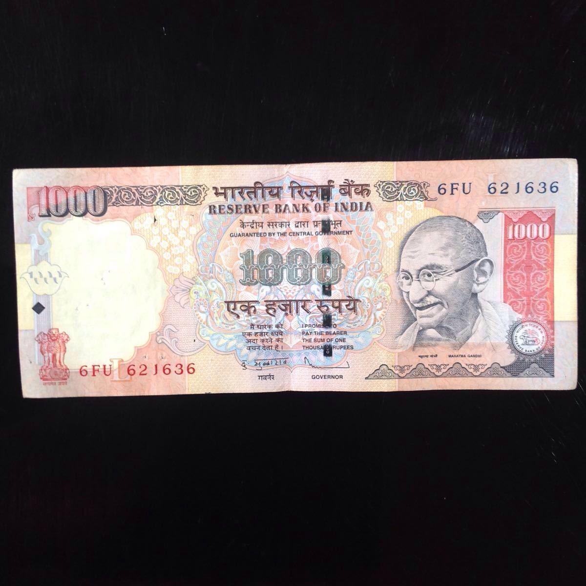 【傷や汚れあり】World Paper Money INDIA 1000 Rupees【2012】の落札情報詳細 - ヤフオク落札価格検索 ...