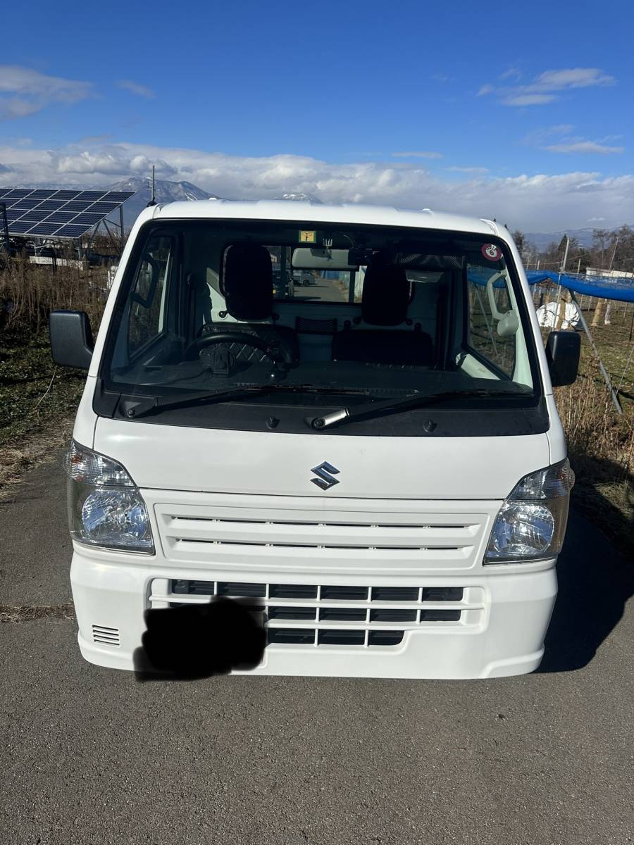 【走行距離 53,500 km】令和3年スズキ キャリイ 軽トラック。軽トラ。車検7年1月まで EBD-DA16T。AC/PS。KCグレード。5MT。5万km。ETC。ドライブレコーダー。の ...