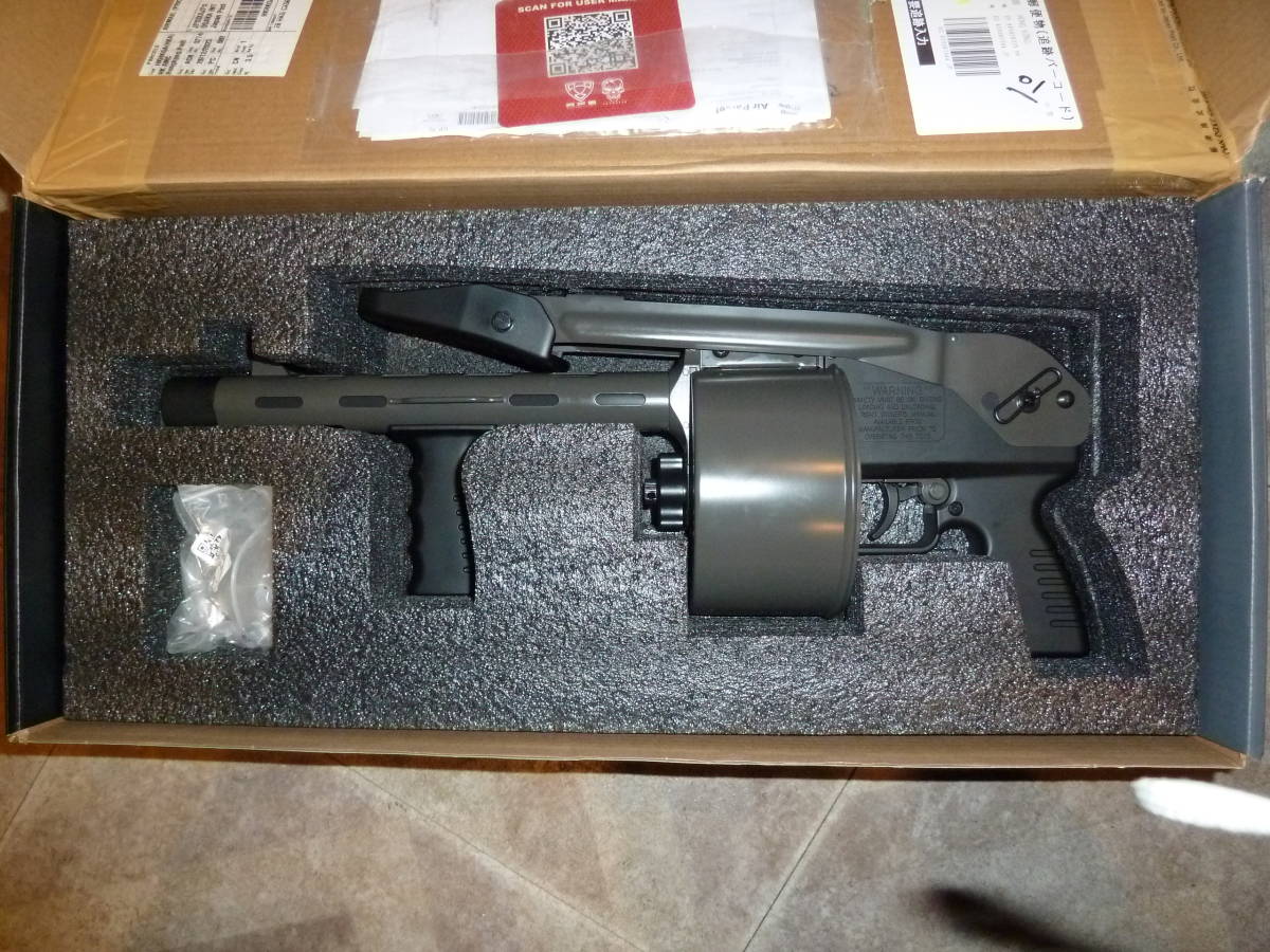 【未使用に近い】APS ショットガン APS-12-MK-3 Striker-12 CO2カートシェル式ガスショットガン Striker-12 ...