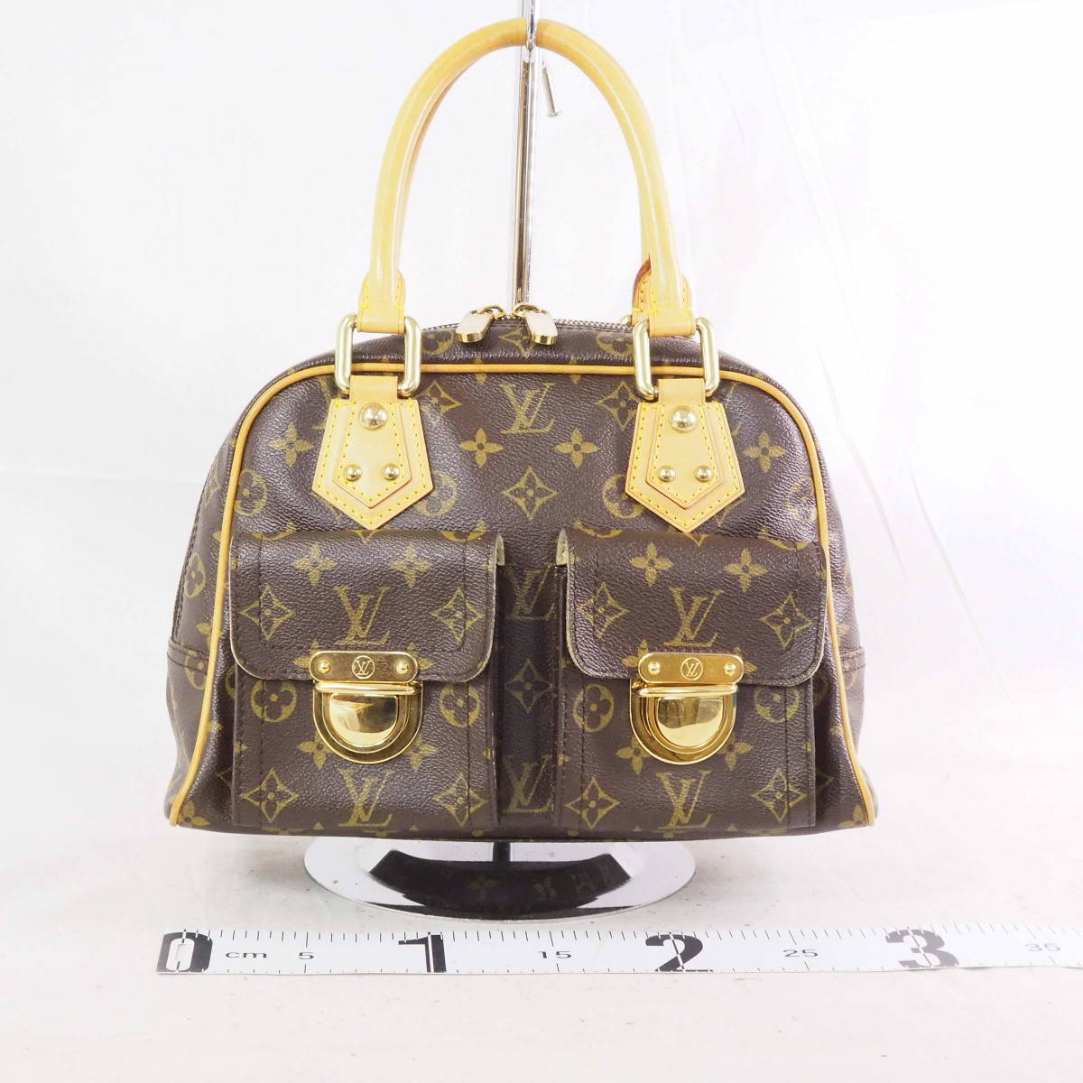 【傷や汚れあり】ルイ・ヴィトン モノグラム マンハッタン PM LOUIS VUITTON ハンドバッグ[TH0016-UZ1の落札情報詳細 - Yahoo!オークション落札価格検索 オークフリー