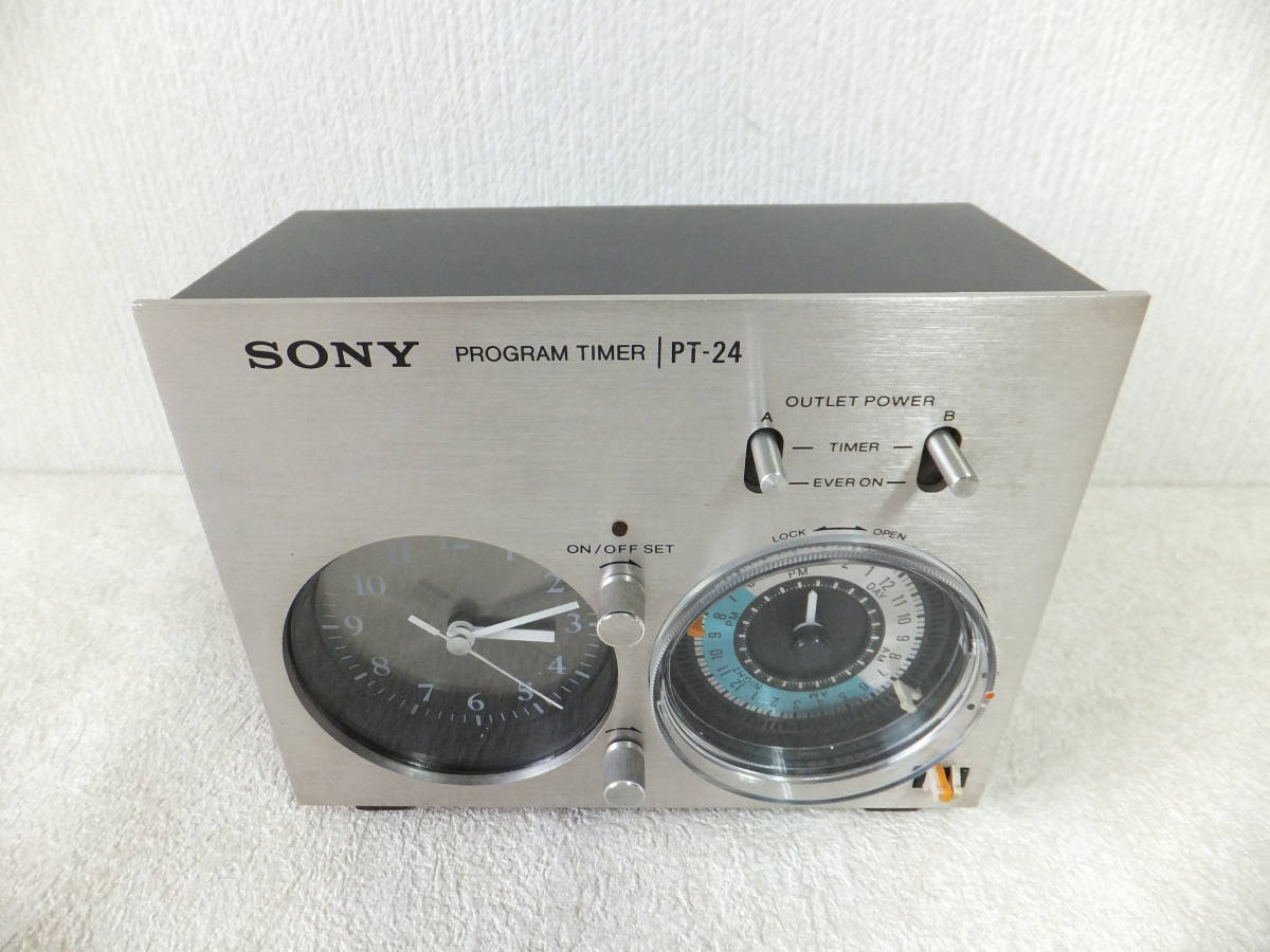【中古】SONY PT-70 Program Timer JUNK！の落札情報詳細 - ヤフオク落札価格検索 オークフリー