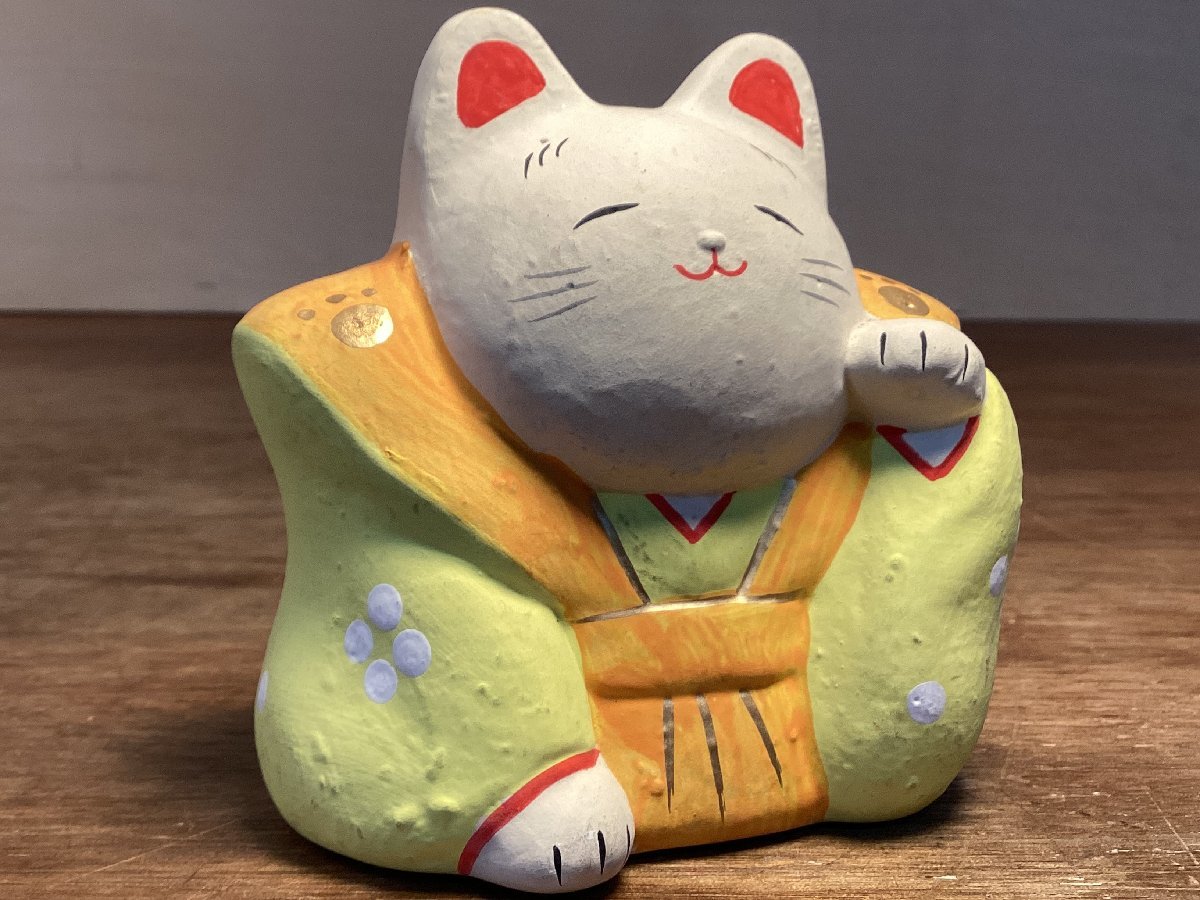 【目立った傷や汚れなし】SS-2364 送料込 招き猫 陶器 陶磁器 袴 羽織 郷土玩具 伝統工芸 インテリア 置物 和風 レトロ アンティーク 180g /くHIらの落札情報詳細 ...