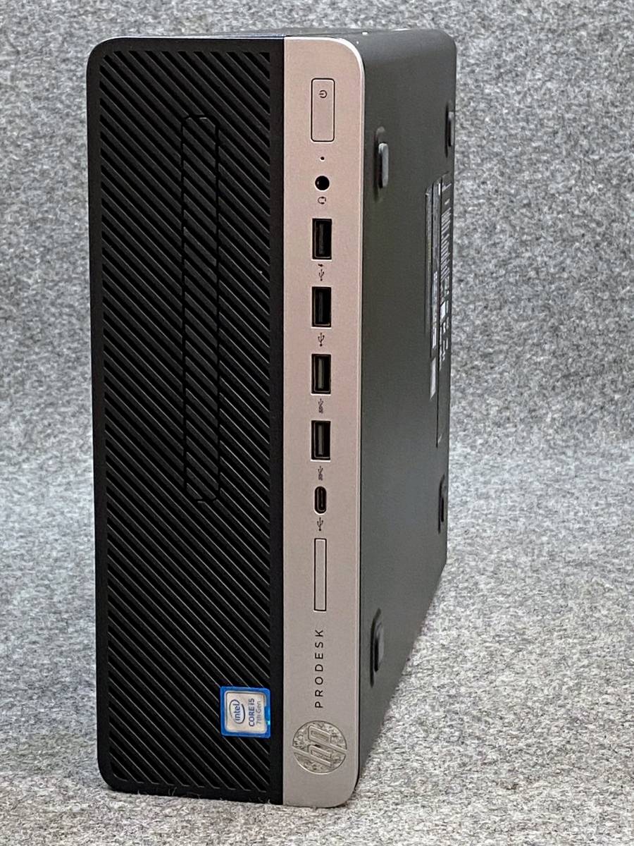【やや傷や汚れあり】送料無料！高速SSD搭載！Win10★HP ProDesk 600 G3 SFF★Core i5 7500 ...