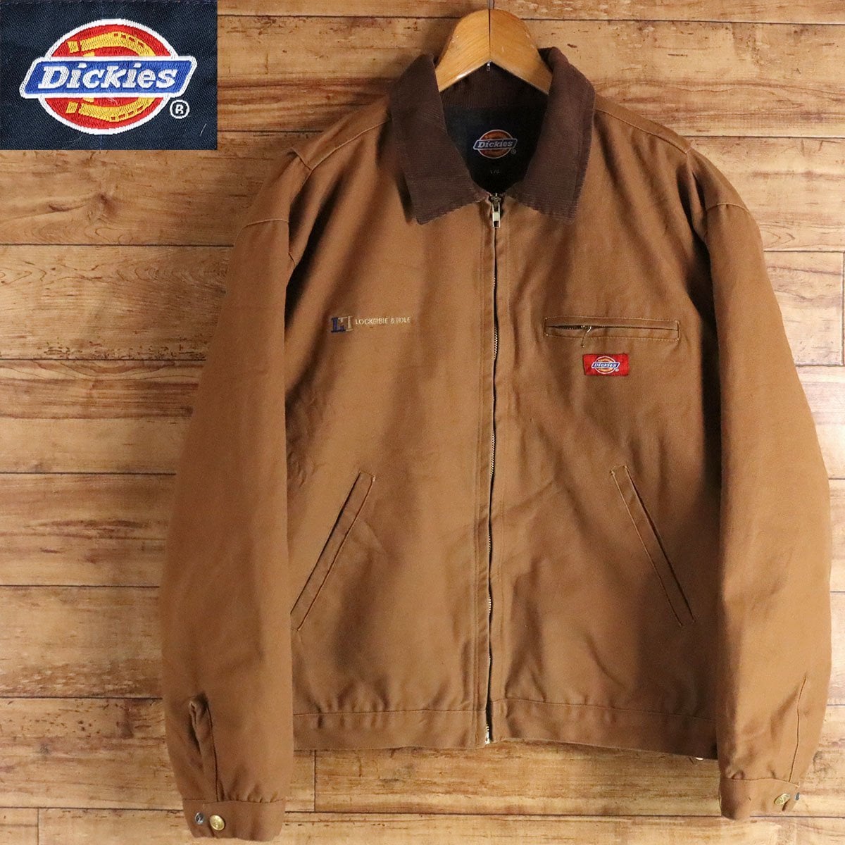 【目立った傷や汚れなし】A6S/R1.18-2 Dickies ディッキーズ ダックジャケット ワークジャケット 裏ブランケット デトロイト アウター L ブラウン 古着の落札情報詳細 ...