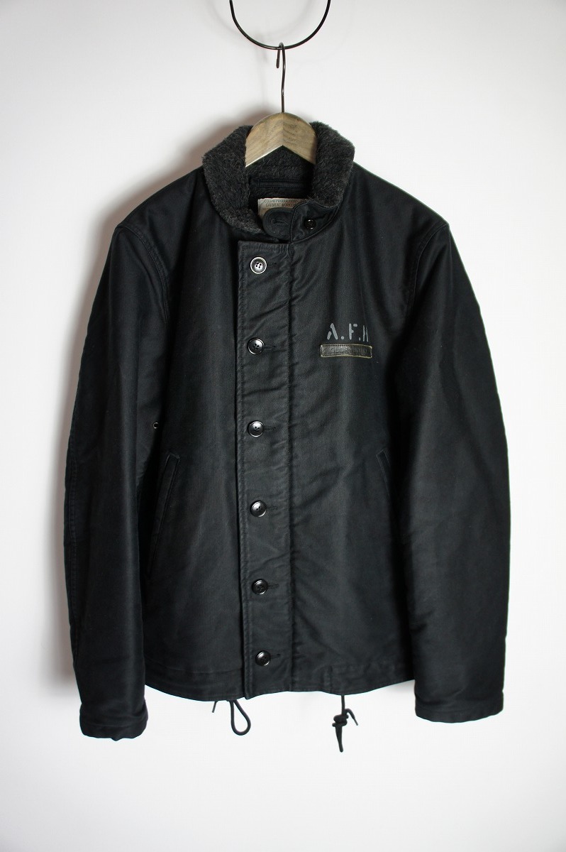 【目立った傷や汚れなし】美品 COOTIE クーティー JUNGLE CLOTH WATCH JACKET N-1 デッキ ジャケット ...