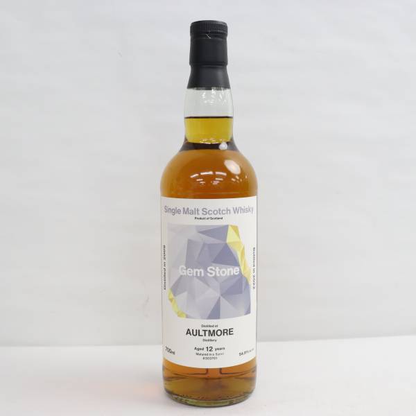 【目立った傷や汚れなし】Gem Stone（ジェム ストーン）オルトモア 12年 2009-2022 54.9％ 700ml N24A140041の落札情報詳細 - ヤフオク落札価格検索 オークフリー