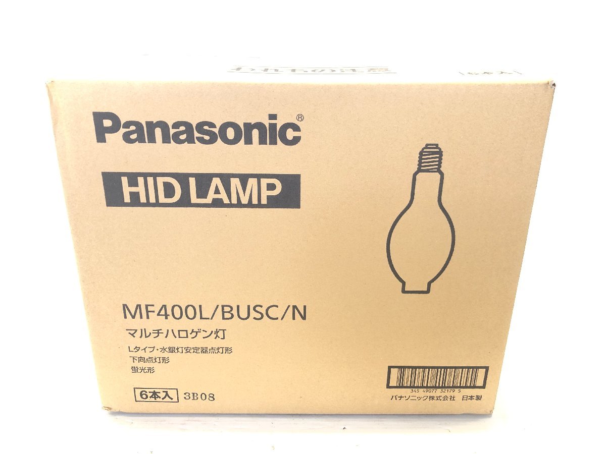 【未使用】新品未開封 Panasonic パナソニック MF400L/BUSC/N マルチハロゲン灯 6本入り ハロゲンランプ Lタイプ・水銀灯安定器点灯形の落札情報詳細 - Yahoo ...