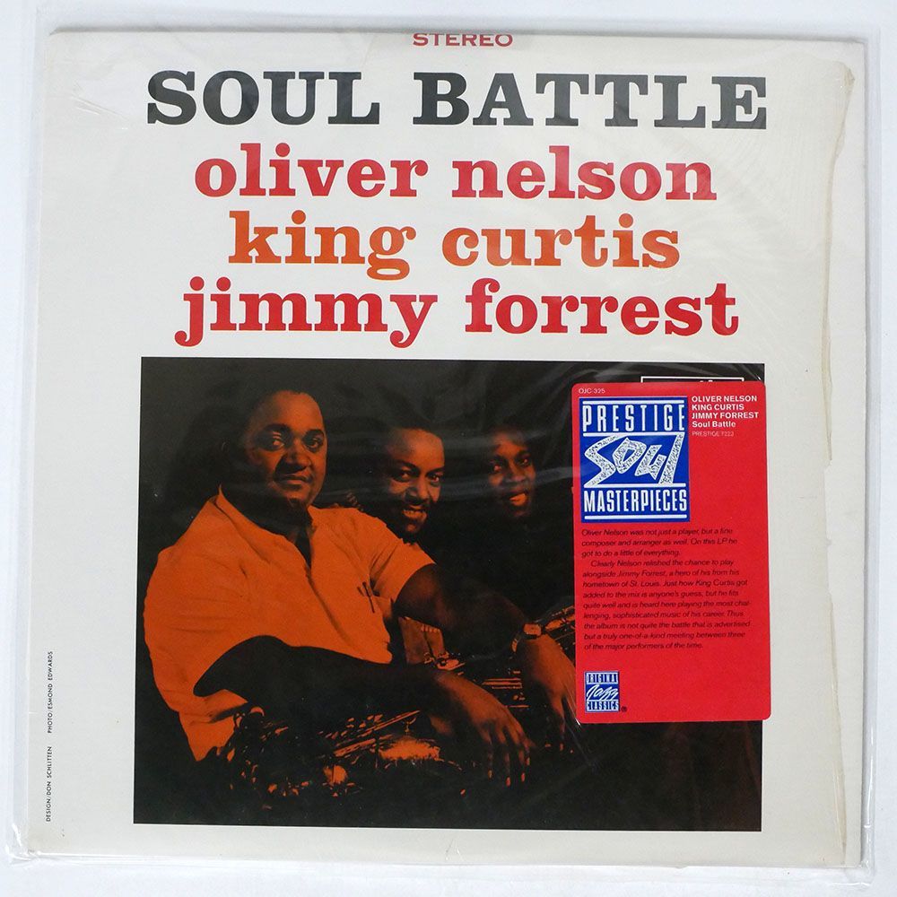 【やや傷や汚れあり】米 OLIVER NELSON, KING CURTIS, JIMMY FORREST/SOUL BATTLE ...