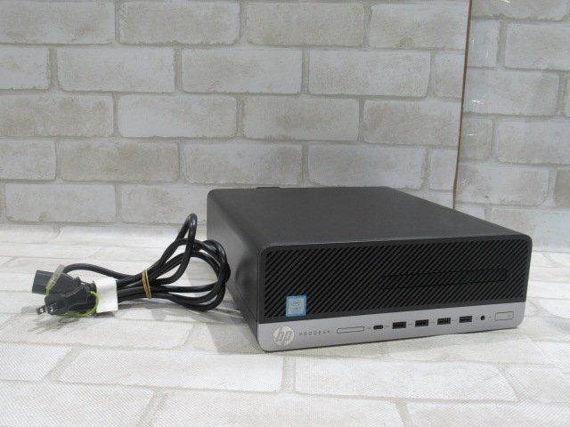 【やや傷や汚れあり】 01290 新TTPC 1210m 保証有 HP ProDesk 600 G4 SFF 【 OS無 / Core i7 ...