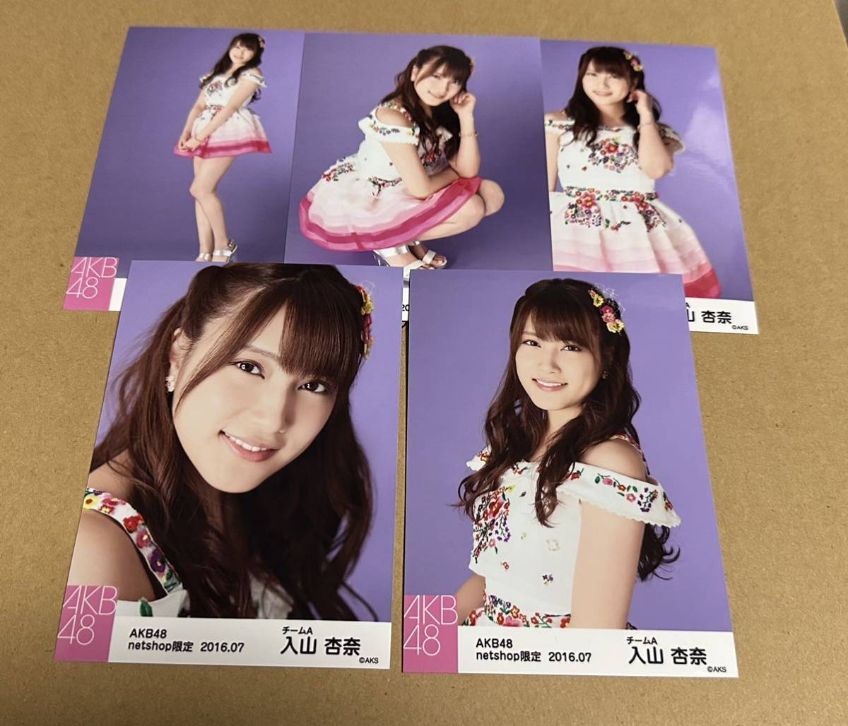 【やや傷や汚れあり】入山杏奈 2016 07 ネットショップ限定 生写真 コンプAKB48の落札情報詳細 - ヤフオク落札価格検索 オークフリー