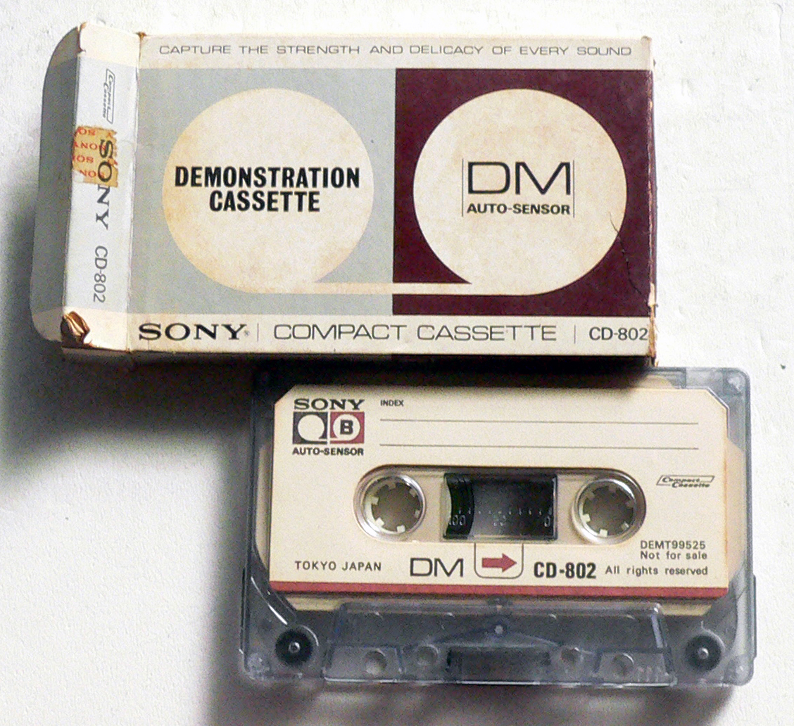 【傷や汚れあり】★ ソニー デモンストレーション カセットテープ DM CD-802 SONY DEMONSTRATION CASSETTE ★の落札情報詳細 - Yahoo!オークション落札 ...
