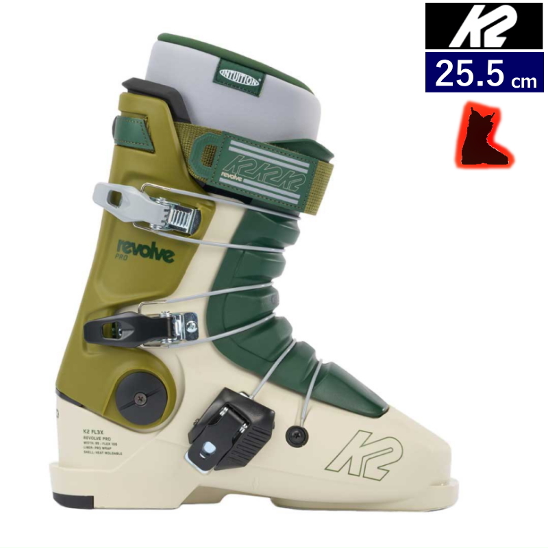 【未使用】23-24 K2 REVOLVE PRO [25.5cm足幅99mm幅] ケーツー メンズ スキーブーツ 3ピース フリースタイル フリースキーの落札情報詳細 - Yahoo ...