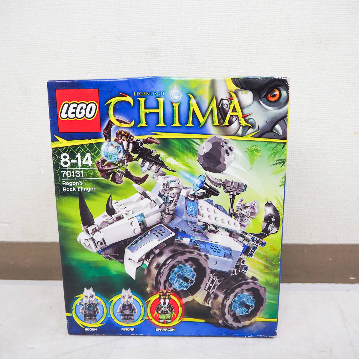【未使用】未開封品 LEGO レゴ CHIMA チーマ Rogon's Rock Flinger ロゴンのロック・フリンガー 70131 ...