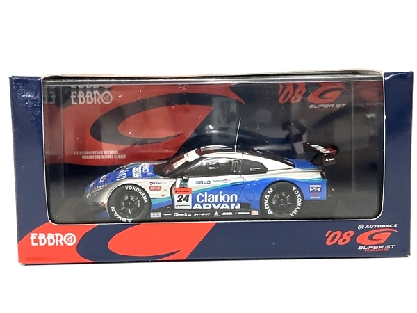 【やや傷や汚れあり】EBBRO エブロ 1/43 44046 WOODONE ADVAN Clarion GT-R スーパーGT 500 2008 #24 中古 B8545910の落札情報詳細 ...