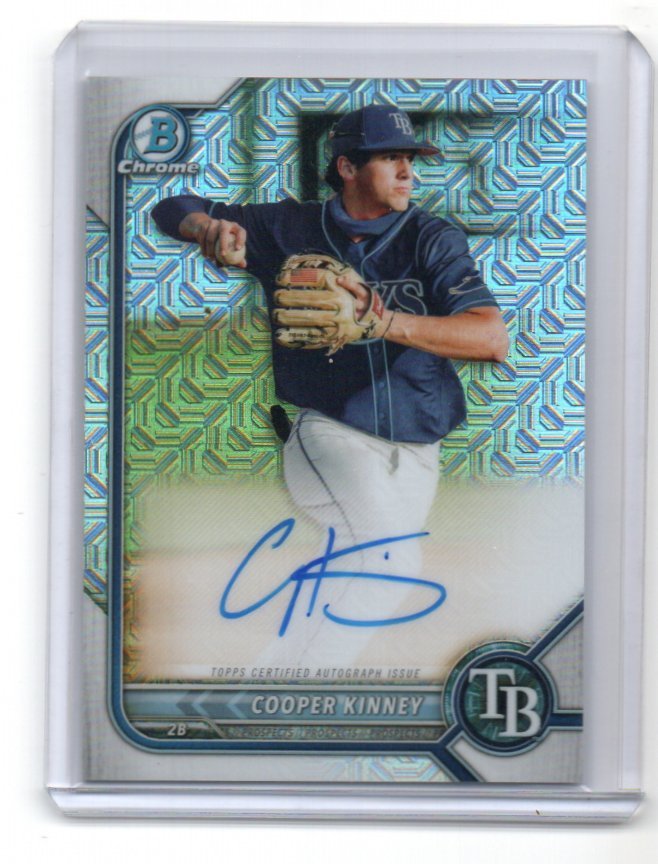 【目立った傷や汚れなし】2022 Bowman Mega Baseball [COOPER KINNEY] bowman Mojo ...