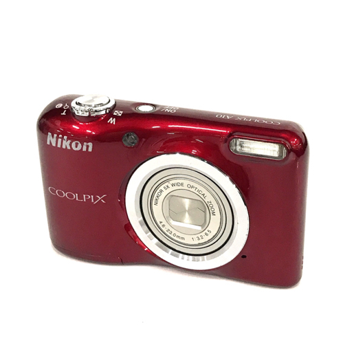 【やや傷や汚れあり】Nikon COOLPIX A10 4.6-23.0mm 1:3.2-6.5 コンパクトデジタルカメラ ニコン クール ...