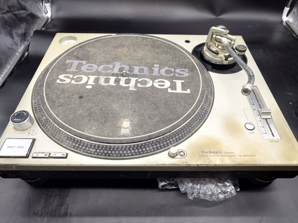 【全体的に状態が悪い】【 Technics テクニクス】 ターンテーブルSL-1200MK3D 中古 ジャンク 通電のみ確認済み NO1の落札情報詳細 - Yahoo!オークション落札価格検索 ...