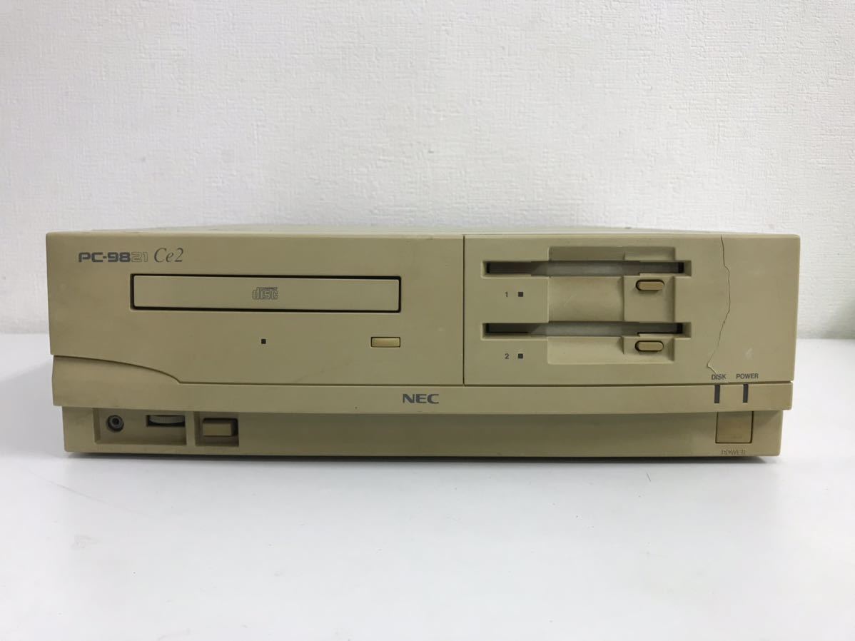 【全体的に状態が悪い】NEC PC-9821Ce2 model S2D PC98シリーズ パーソナルコンピュータ ジャンク品の落札情報詳細 - ヤフオク落札価格検索 オークフリー