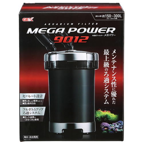 【未使用】GEX メガパワー 9012 水槽用 外部フィルター 水中モーターの落札情報詳細 - ヤフオク落札価格検索 オークフリー
