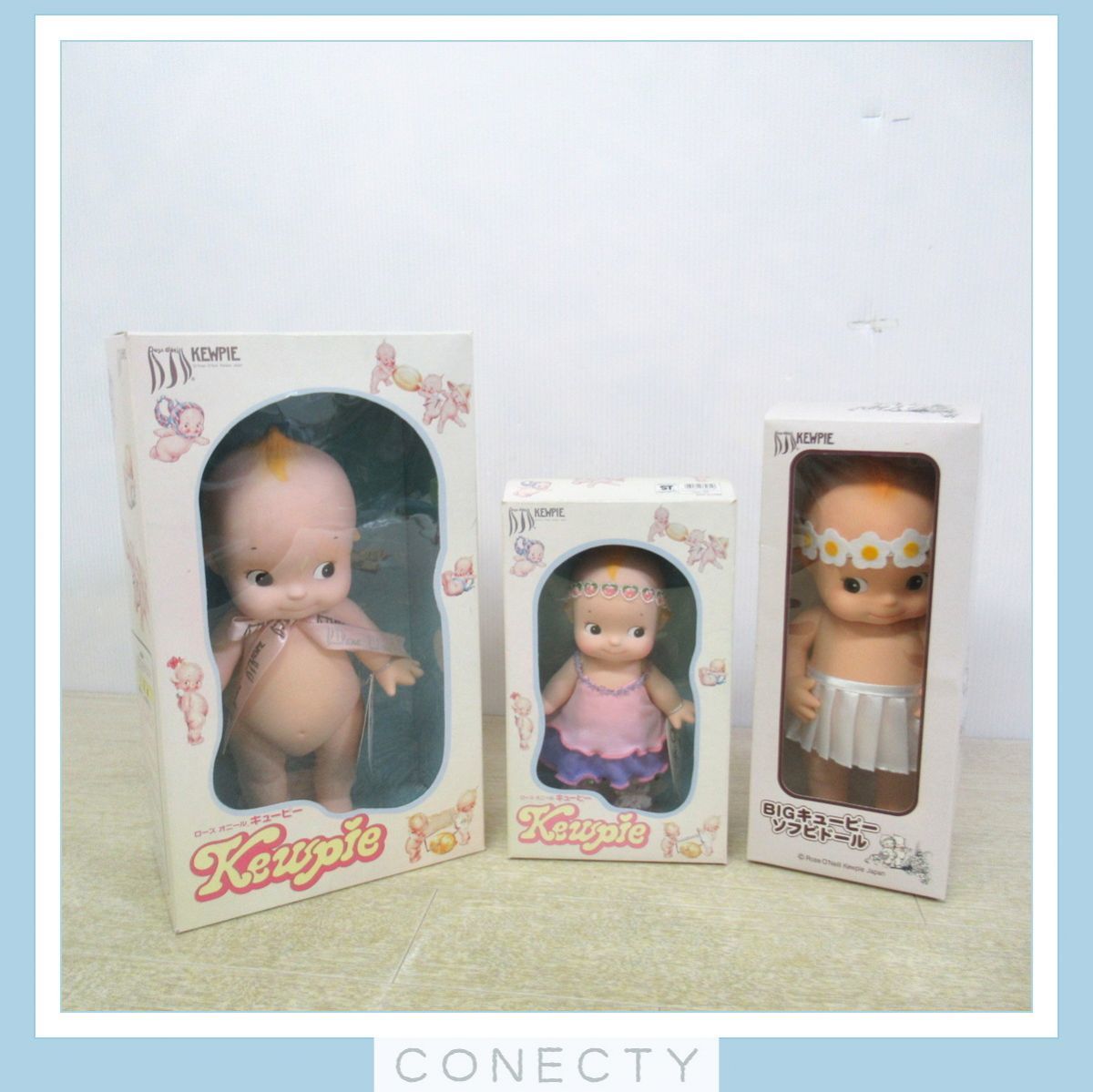 【やや傷や汚れあり】オオイケ エイコー ローズオニール キューピードール ソフビ 箱あり タグ付き含む 計3体セット KEWPIE【V1【S3の落札情報詳細 - Yahoo!オークション落札 ...