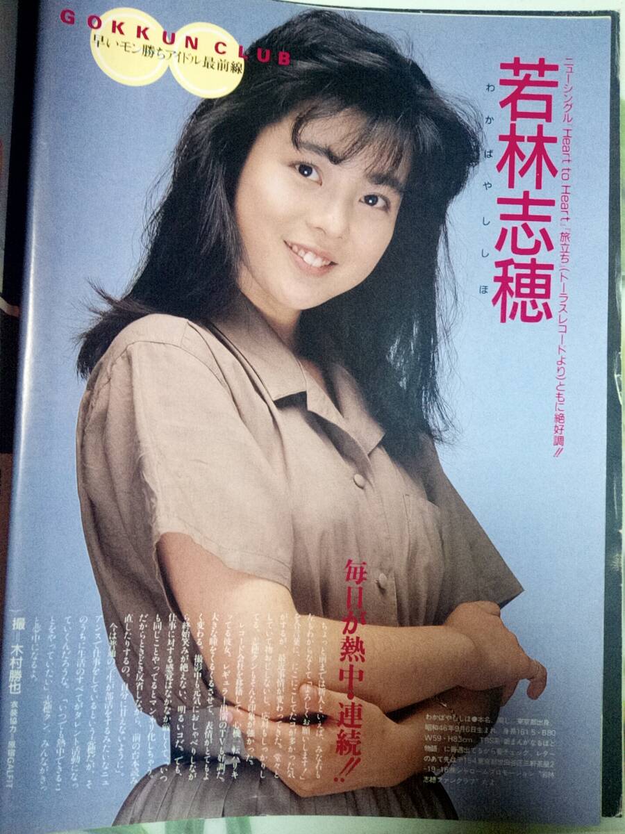 【傷や汚れあり】スコラ 1988年6月23日号 NO.149 岩井園子8p葉山みどり9p石川秀美4p山崎真由美3p菊池桃子・ラムー5p松田優作5p松本典子3p斉藤由貴4p若林志穂の落札情報詳細 ...