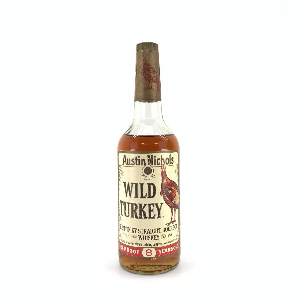 【未使用に近い】WILD TURKEY ワイルドターキー 8年 750ml 50.5% 特級 正面鳥 オールドボトル ケンタッキーストレートバーボン 管理YI36403の落札情報詳細 ...