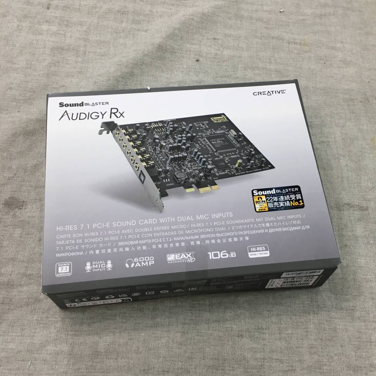 【目立った傷や汚れなし】現状品 クリエイティブ・メディア Creative ハイレゾ対応 サウンドカード Sound Blaster ...