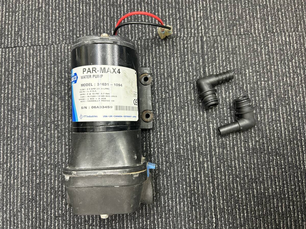 【傷や汚れあり】【namihei73】中古/JABSCO・WATER-PUMP/31631-1094【PAR-MAX4】ジョイントプレゼント ...