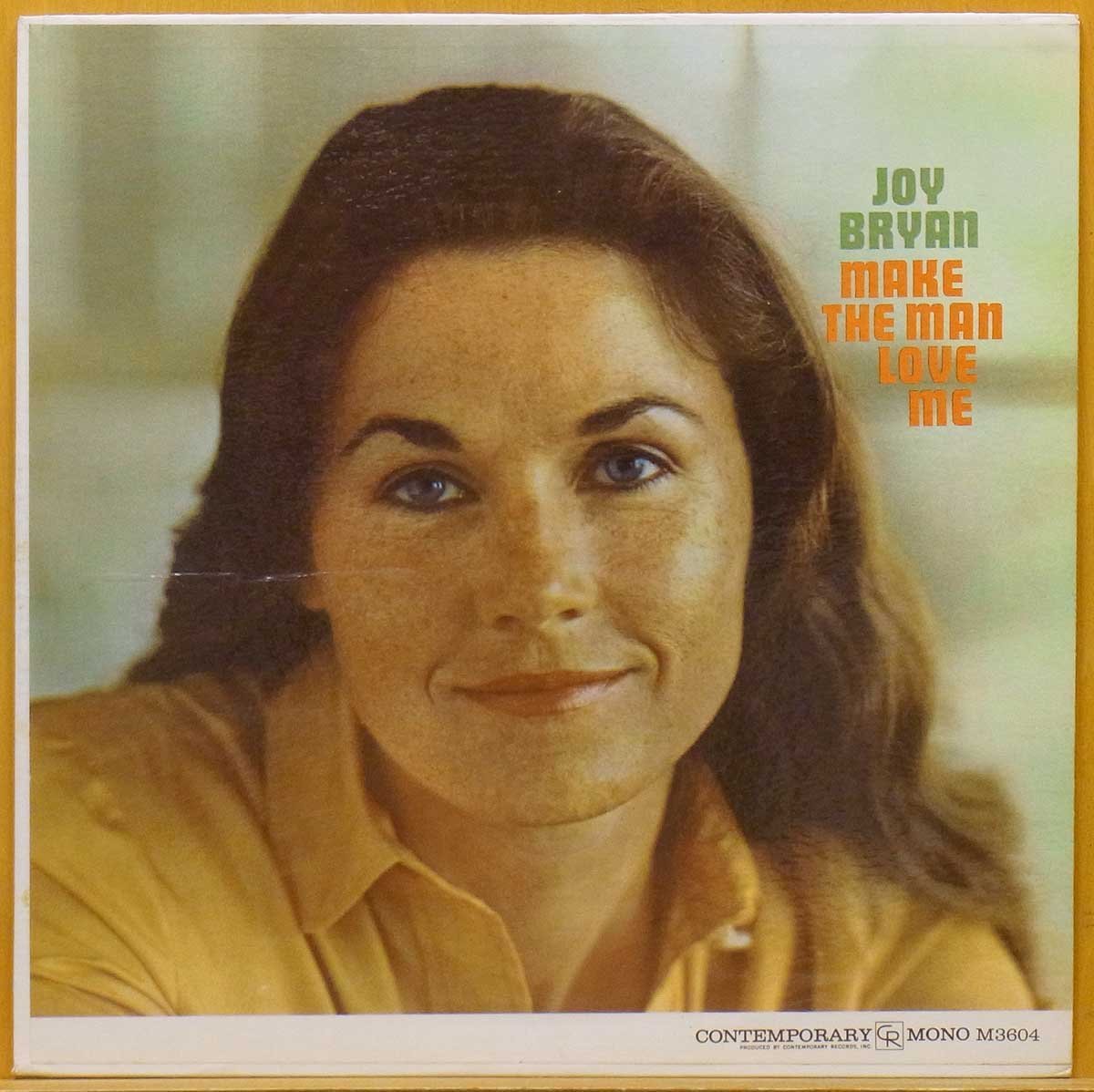 【目立った傷や汚れなし】 激レア!ほぼ美ジャケ!美盤!Mono!ダブル洗浄済!★Joy Bryan(ジョイ ブライアン)『Make The ...