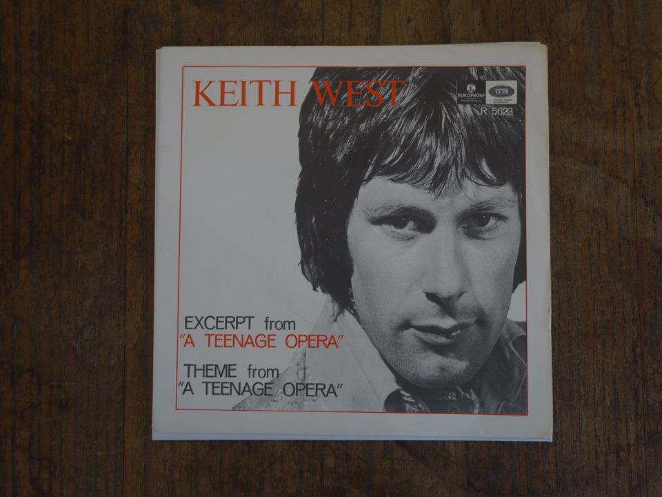 【やや傷や汚れあり】美品 SWEオリジナル盤 Keith West-A Teenage Opera SW Orig.美品7” マト1 ...