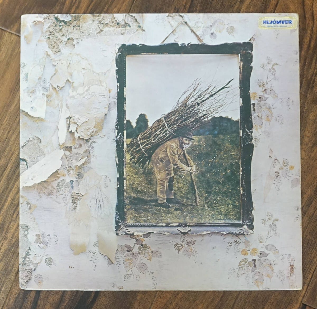 【やや傷や汚れあり】極美! UK Original 最初回 ATLANTIC 2401012 LED ZEPPELIN IV 1st ...