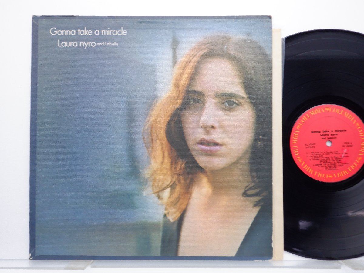 【やや傷や汚れあり】【US盤】Laura Nyro「Gonna Take A Miracle」LP（12インチ）/Columbia(PC ...
