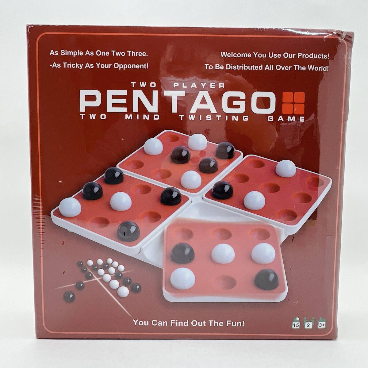 【未使用】【未開封品】PENTAGO ペンタゴ ボードゲーム 2人対戦用 (OI0480)の落札情報詳細 - ヤフオク落札価格検索 オークフリー