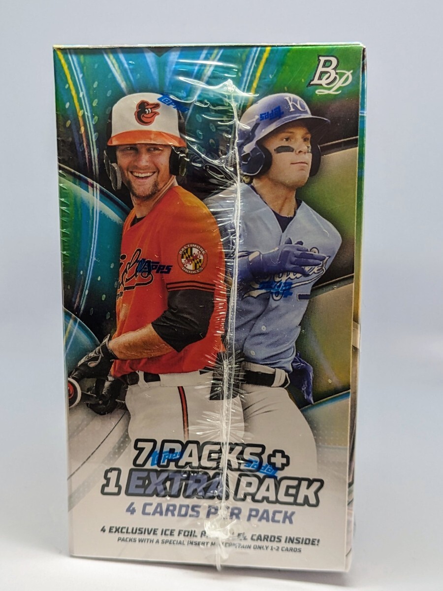 【目立った傷や汚れなし】【1円スタート】新品シュリンク付 2022 Bowman Platinum Blaster Box / Elly De ...