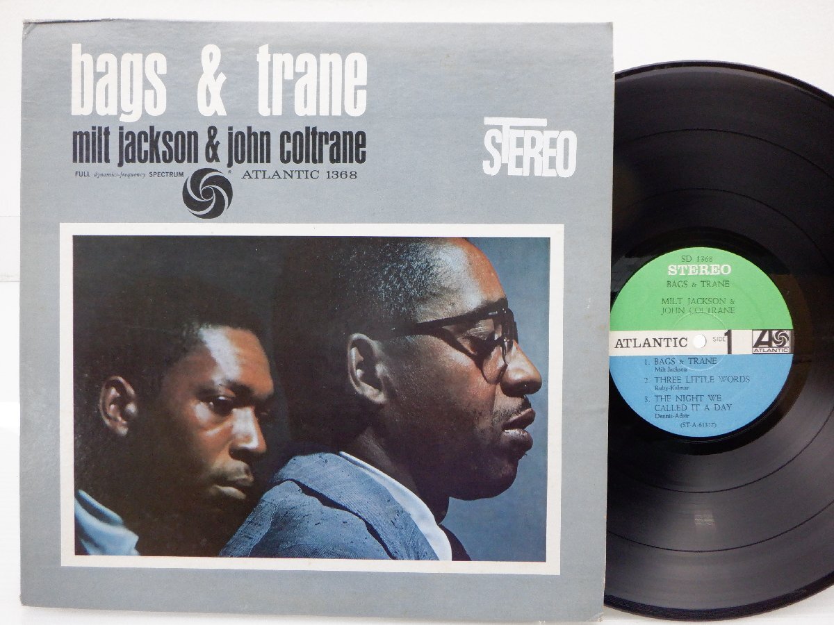【やや傷や汚れあり】Milt Jackson「Bags & Trane」LP（12インチ）/Atlantic(1368)/ジャズの落札情報詳細 ...