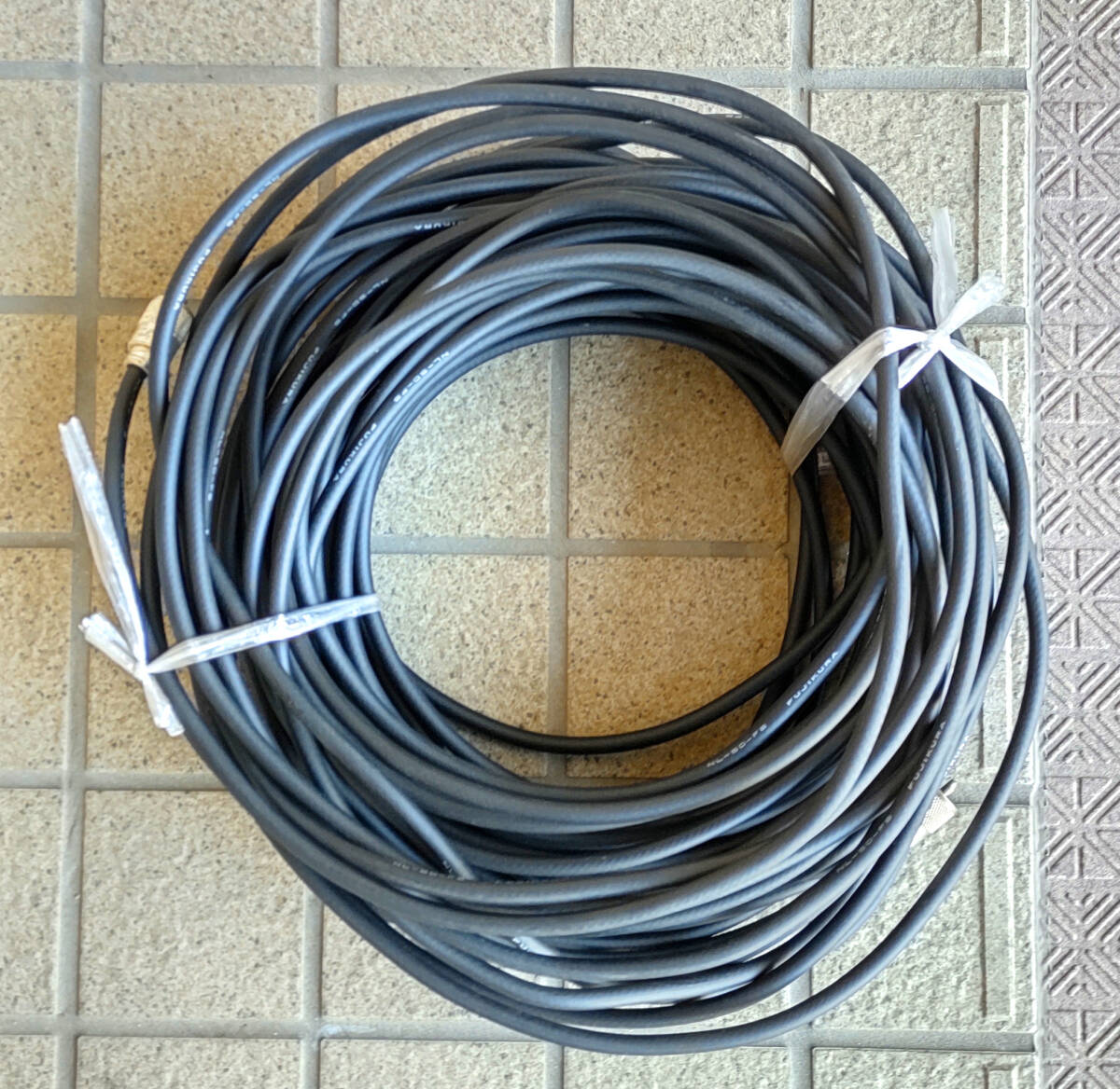 【目立った傷や汚れなし】MP-MPコネクタ付き 同軸ケーブル 5D-FB 30m 中古の落札情報詳細 - ヤフオク落札価格検索 オークフリー