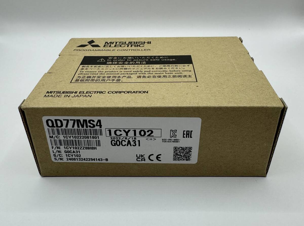 【未使用】新品未使用品 送料無料 三菱電機 QD77MS4 2022年製 の落札情報詳細 - ヤフオク落札価格検索 オークフリー