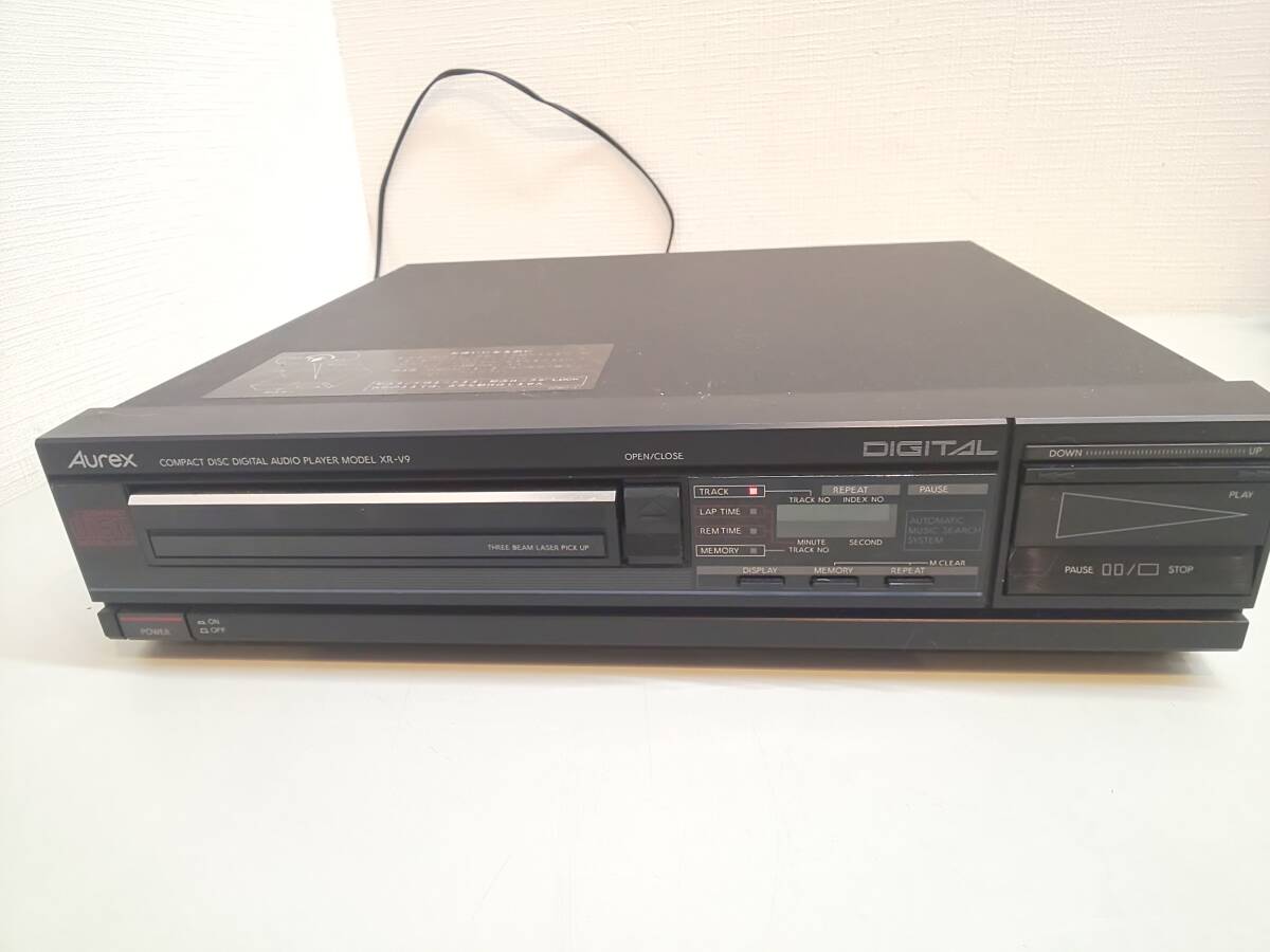 【傷や汚れあり】30496 TOSHIBA 東芝 Aurex CDデッキ XR-V9R 通電 破損箇所有り ジャンクの落札情報詳細 - Yahoo!オークション落札価格検索 オークフリー