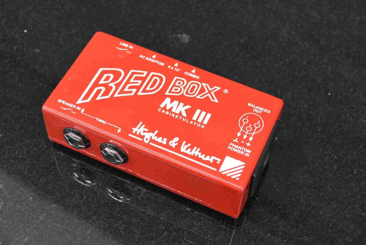 【傷や汚れあり】F☆Hughes&Kettner RED BOX MK III キャビネットシミュレーター ☆現状品☆の落札情報詳細 - ヤフオク落札価格検索 オークフリー